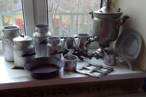 Посуда из 100 летнего дома