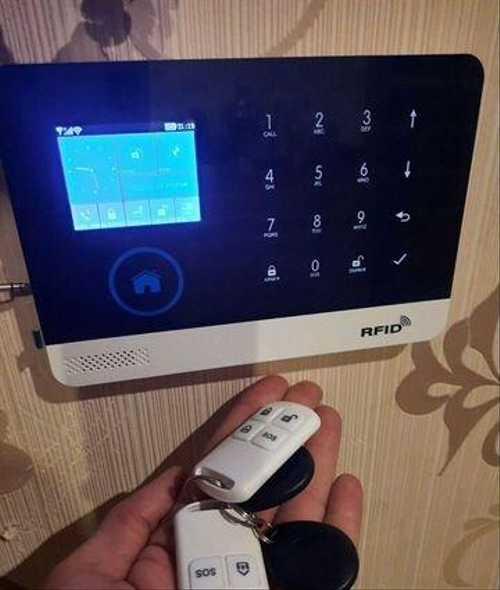 Охранная Wi-Fi Gms сигнализация для дома и дачи