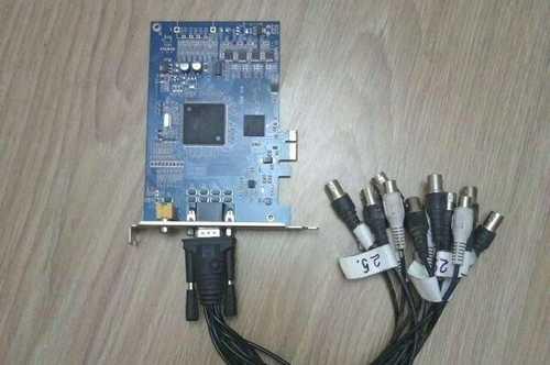 Плата видеозахвата PCI-E x1 Tungson TE-9108E