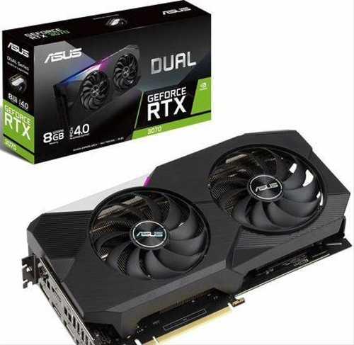 Обмен видеокарты asus geforce RTX 3070 dual OC 8GB