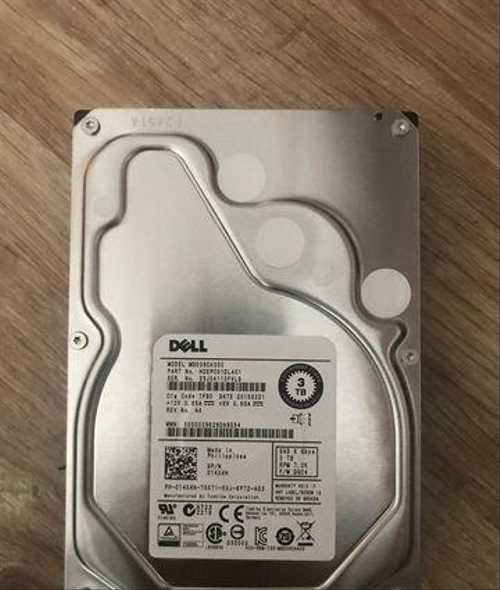 Продам серверный жесткий диск Dell SAS 3TB