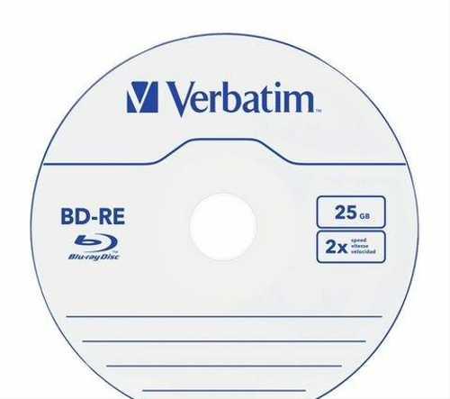 Компакт диск BD-RE Verbatim 25Gb 2x