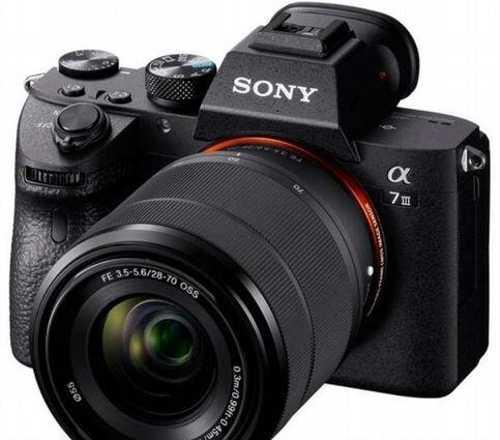 Фотоаппарат системный Sony Alpha7 III + 28-70mm F3