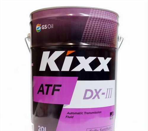 Трансмиссионная жидкость Kixx ATF DX-III 20л