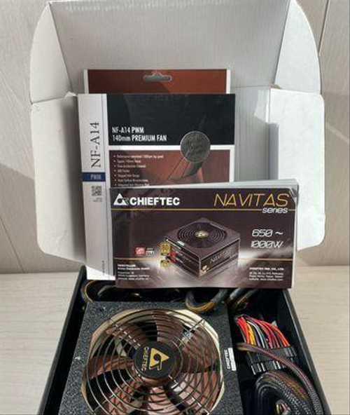 Блок питания 850w Chieftec gpm-850c (atx gold)