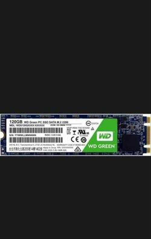 Wd ssd 120 gb m2