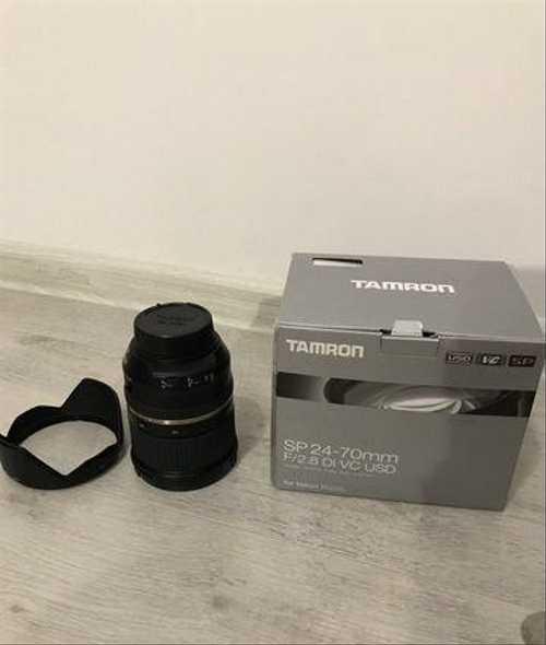 Объектив Tamron AF SP 24-70mm f/2.8 для Nikon F