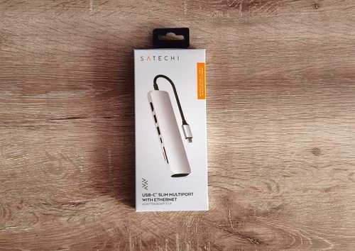 USB-хаб переходник Satechi Type-C Slim Новый