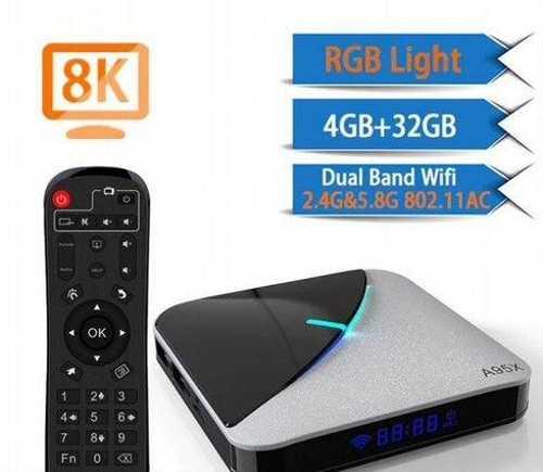 A95X F3 Air s905x3 4/32Gb;Wi-Fi 2,4/5G.Новая