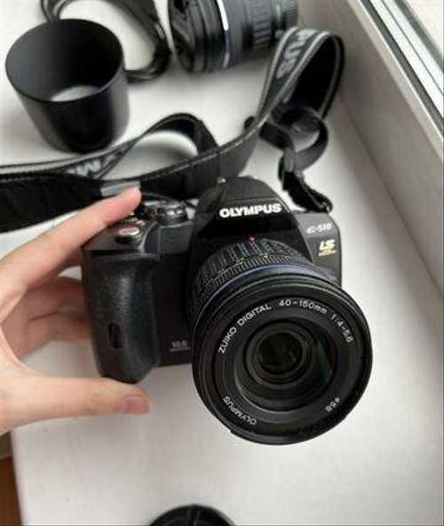 Зеркальный фотоаппарат olympus e-510