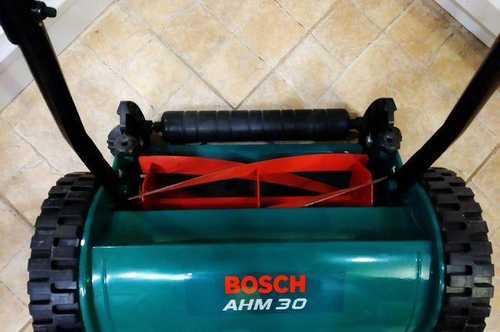 Механическая газонокосилка bosch AHM 30