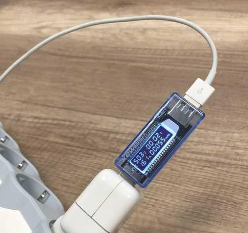 Новый USB тестер Keweisi (амперметр, вольтметр)