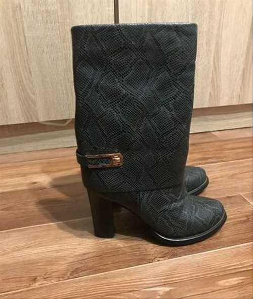 Сапоги женские зимние 36р,нат.кожа,нат.мех