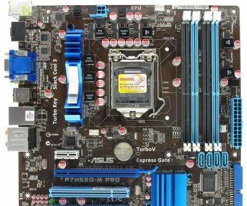 Asus P7H55D-M Pro LGA1156 H55 microatx 4DDR3