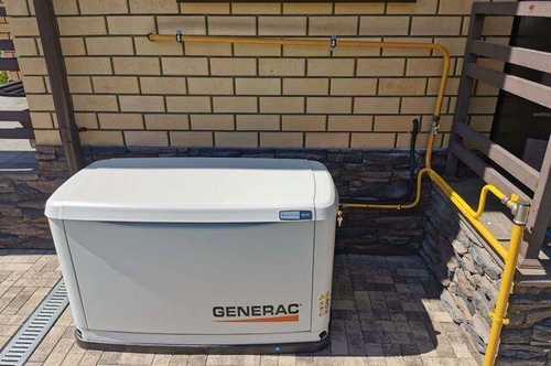 Новый газовый генератор Generac 7232 (8 квт) Wi-Fi