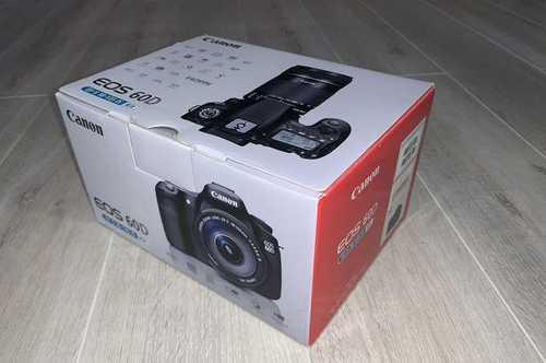 Коробка с документами canon 60D