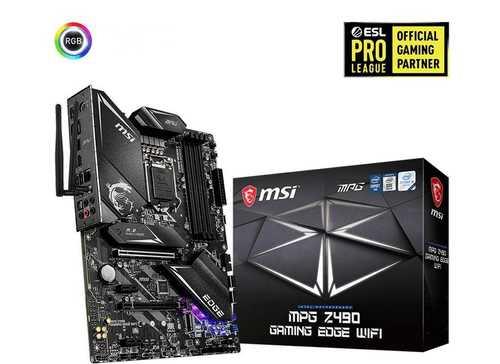 Intel i7 10700K Box + MSI Z490 gaming edge wifi