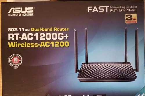 Роутер asus RT-AC1200G+