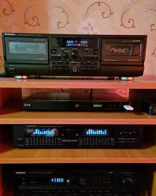 Kenwood KR-A 5020, technics deck