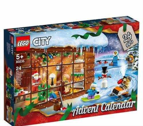 Новогодний календарь Lego City 60235 (запечатан)