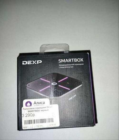 Новая умная колонка Dexp smartbox с Алисой