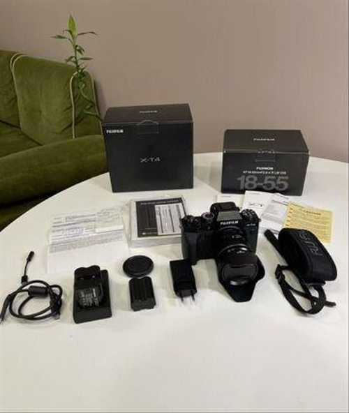Фотоаппарат Fujifilm XT4 Kit 18-55 f2.8-4 Black