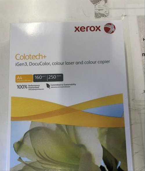 Бумага a4 xerox colortech+