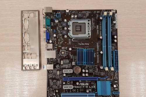 Материнская плата asus P5G41T-M LX3, s775, DDR3