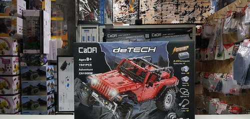 Радиоуправляемый конструктор cada deTech Jeep