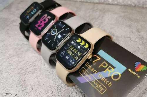 Smart watch x7pro Золотые