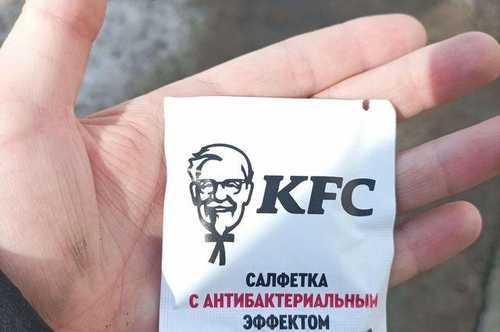 Эксклюзивная салфетка kfc