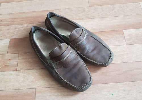 Макасины ecco кожаные 43 р