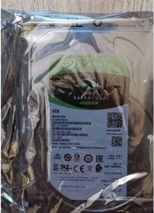 Жесткий диск HDD Seagate SATA 4TB