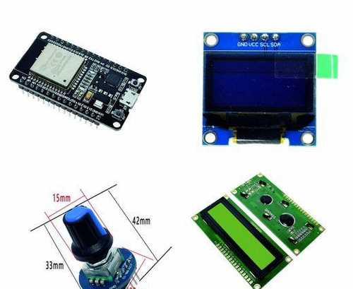 Модули ESP 32 Arduino Экран I2C