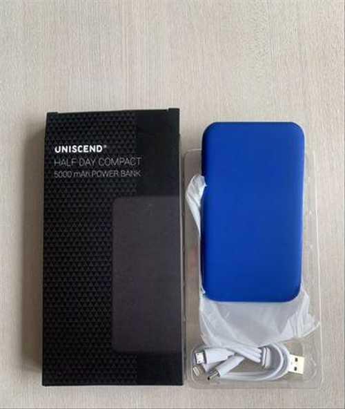 Внешний аккумулятор uniscend 5000 mah