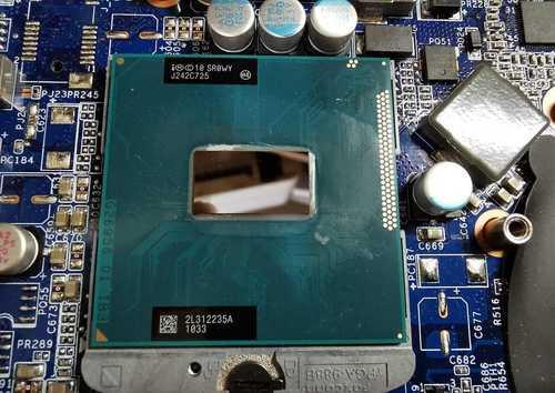 Процессор ноутбука Intel i5 3230m