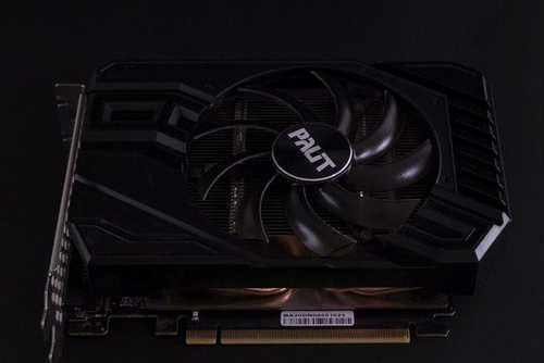 Видеокарта Palit GeForce GTX 1660 super StormX 6GB