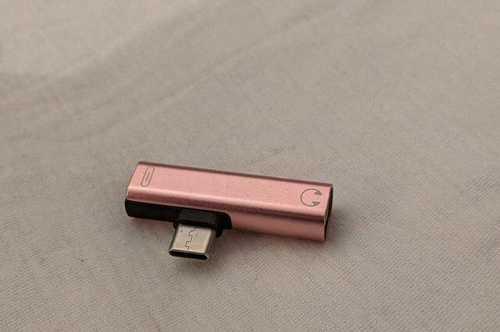 GCR переходник USB Type C / 3.5mm mini jack