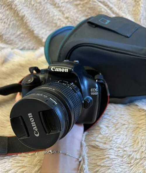 Зеркальный фотоаппарат canon1100d