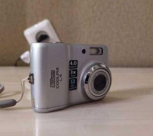 Компактный фотоаппарат nikon coolpix l4