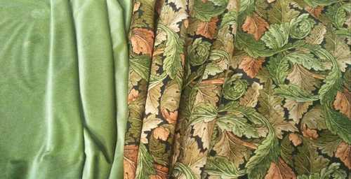 Гобеленовая ткань "Листья" Уильям Моррис