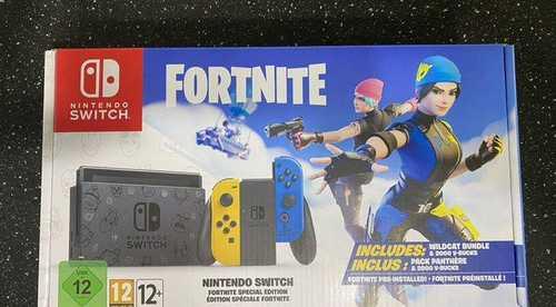 Nintendo switch Fortnite+160гб+100игр+чек