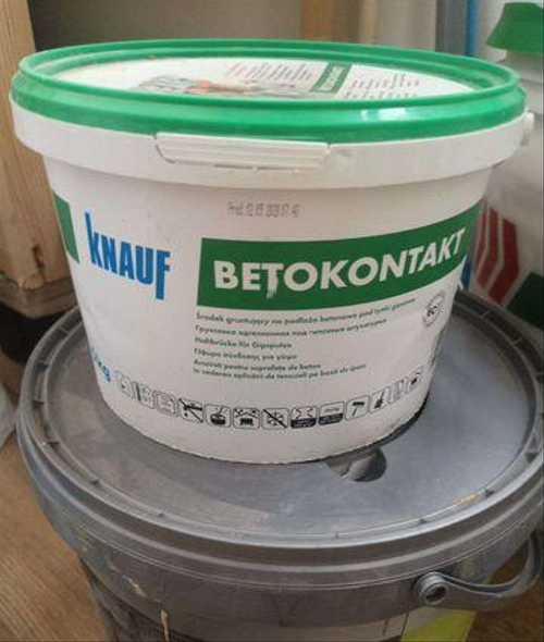 Грунтовка knauf betonkontakt
