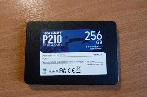SSD 256GB Patriot P210