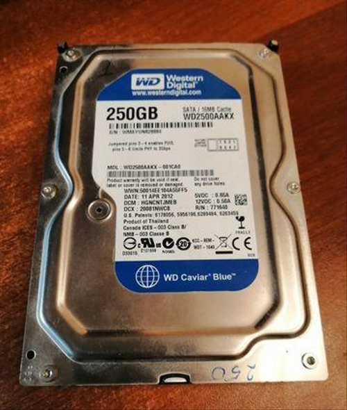 Жесткий caviar blue. Western Digital 250 ГБ WD Caviar 250 GB. Western Digital WD Blue 250 ГБ wd2500aajs. Корпус для HDD Western Digital синий. Диск Western Digital 500 Caviar Blue описание джамперов для определения Master slave.