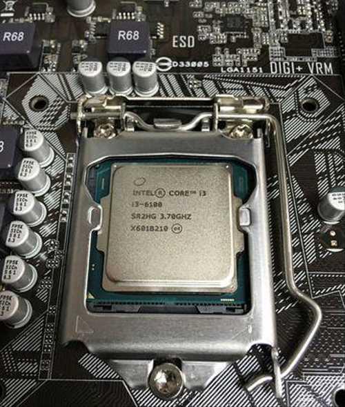 Процессор Intel Core i3 6100 Skylake