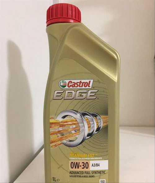 Моторное масло Castrol edge A3/B4 0W-301 литр