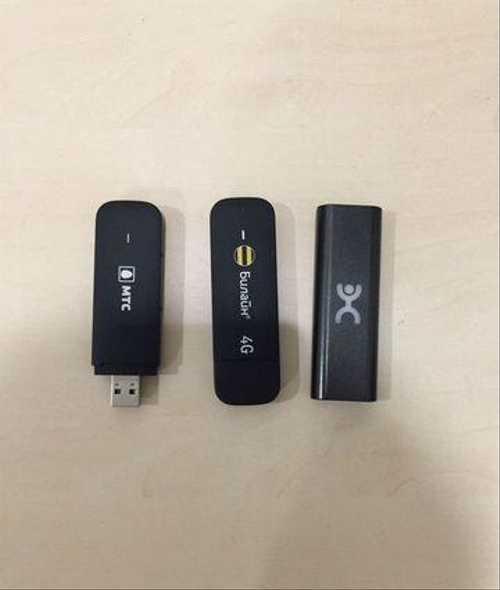 3 USB модема LTE 4G