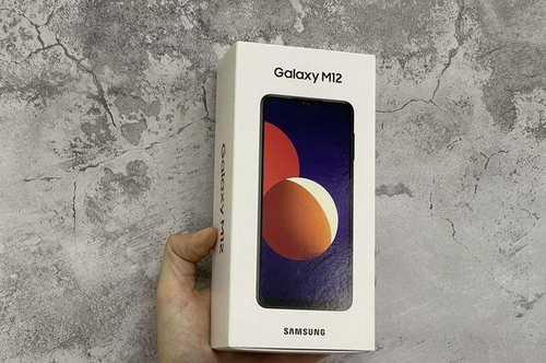 Телефон Samsung Galaxy M12 64GB голубой