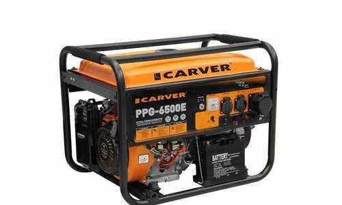 Бензиновый генератор Carver PPG-6500E
